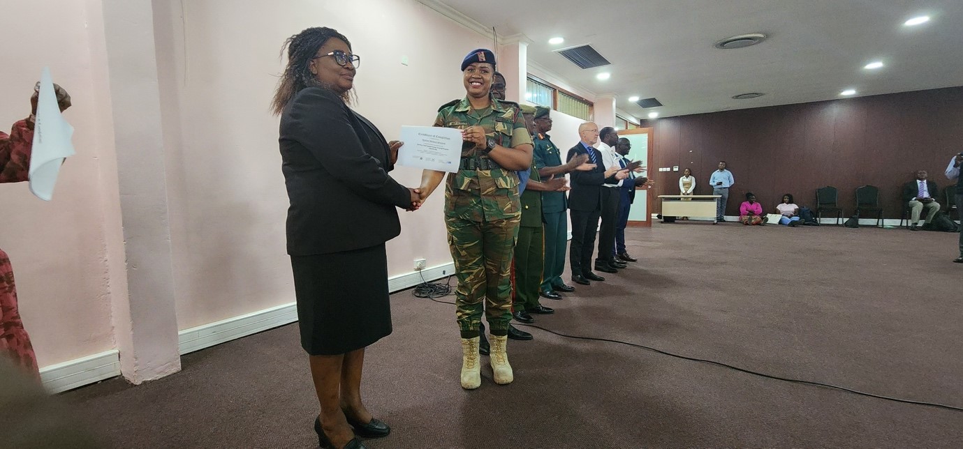 Zambia Defense Force Frontline FETP graduates ready for public health ...