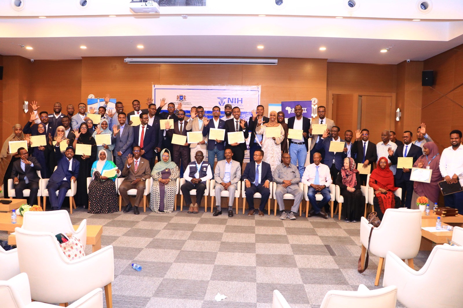 Somalia graduates the 5th Cohort of Frontline FETP - AFENET