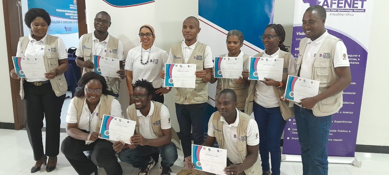 Mozambique's pioneer FETP intermediate cohort graduates - AFENET