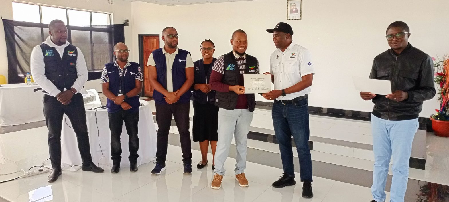 Frontline Cohort 25 of the Zambia Field Epidemiology Training Program ...